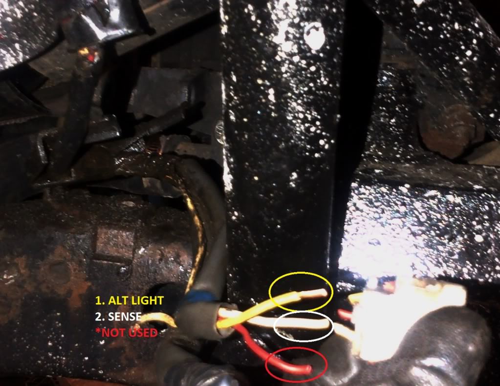 One Wire Alternator Wiring Diagram Chevy Wiring Digital And Schematic