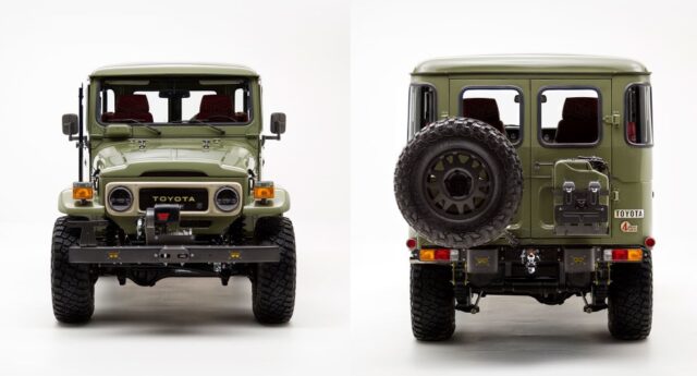 Classic Toyota FJ40 and FJ43 Restored with Heavy Modern Influence